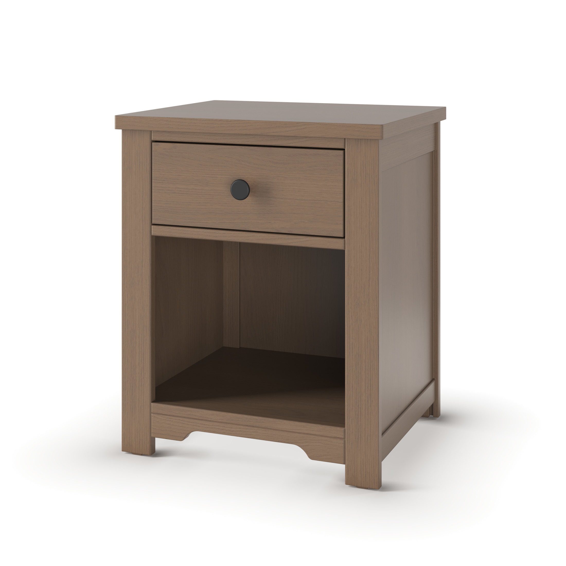 Child Craft Harmony Nightstand with Drawer & Open Cubby Storage, Pine ...