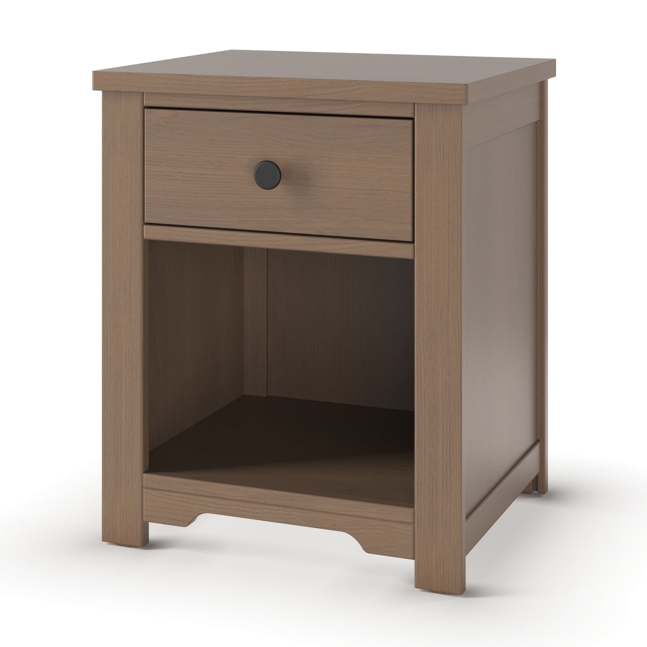Child Craft Harmony Nightstand with Drawer & Open Cubby Storage, Pine ...