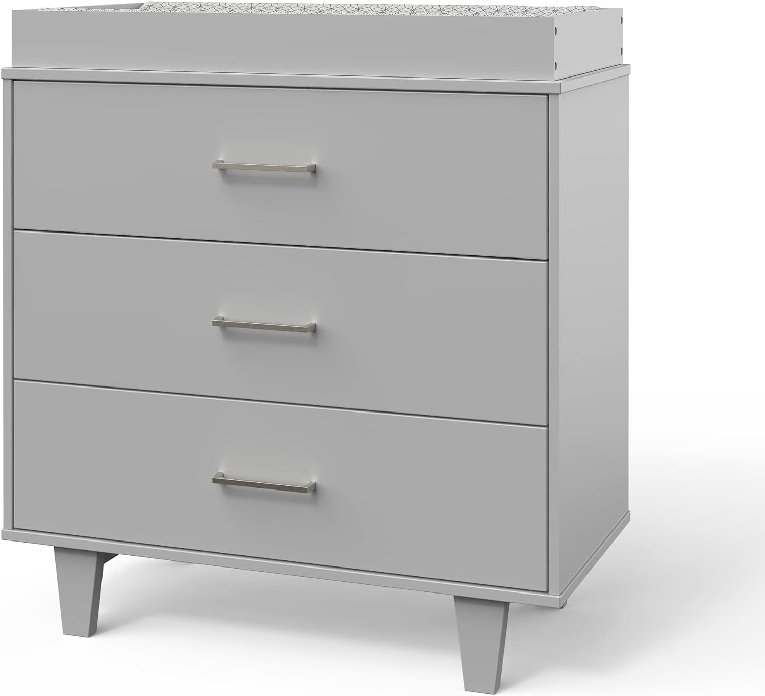 Child Craft Tremont 3 Drawer Dresser with Changing Topper for Nursery ...
