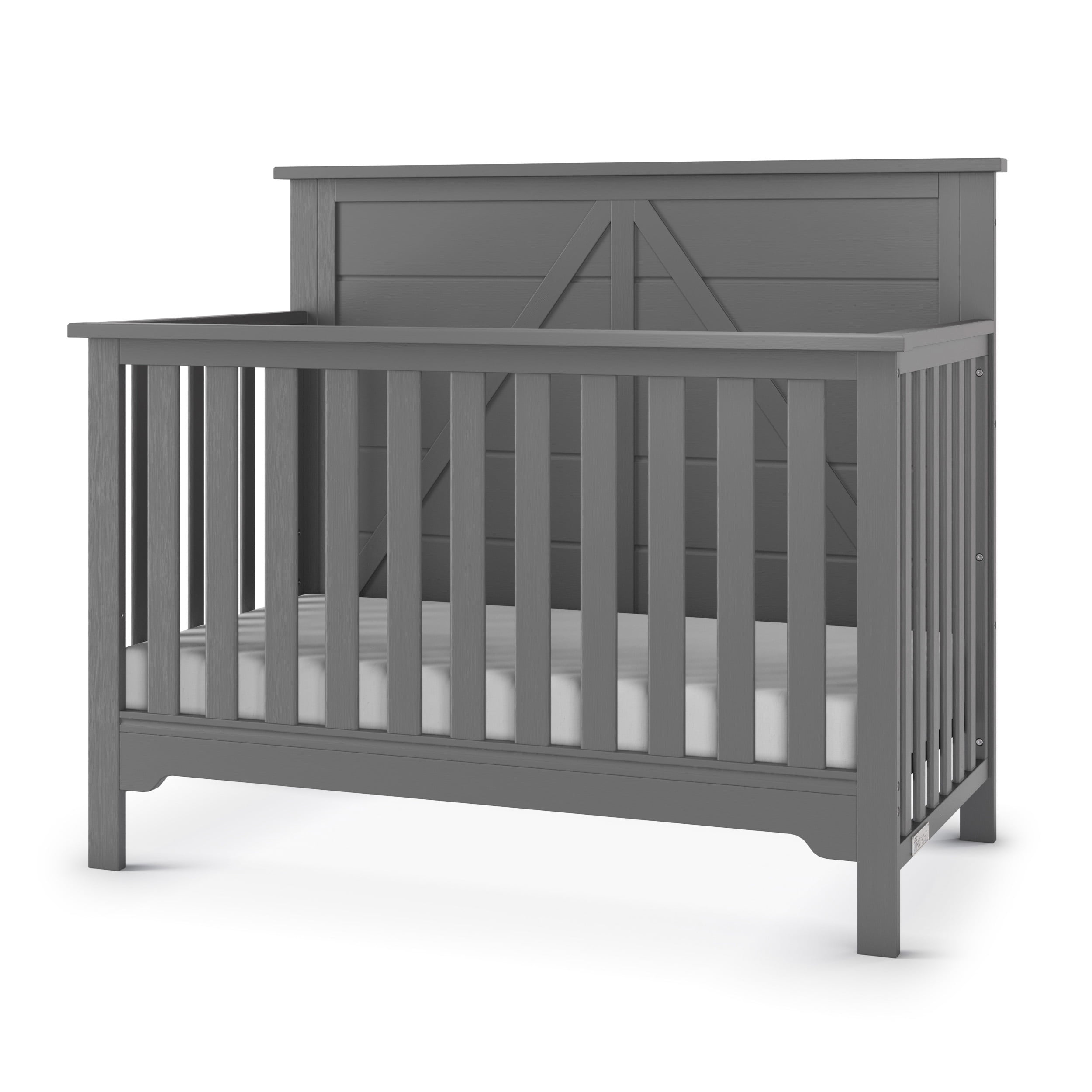 Child Craft Woodland 4-in-1 Convertible Crib, Baby Crib Converts to Day ...