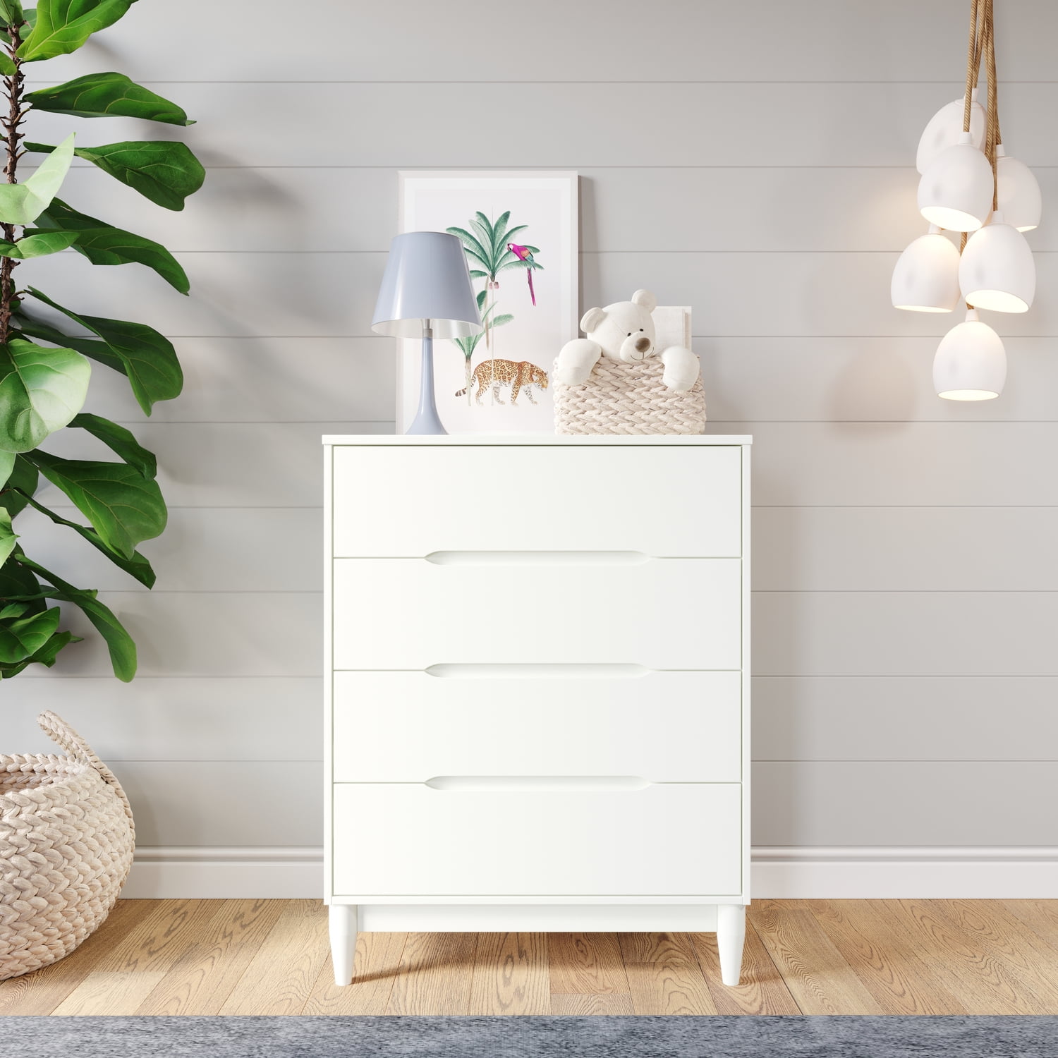 Child Craft Wynwood 4 Drawer Chest (Cloud White) - Walmart.com