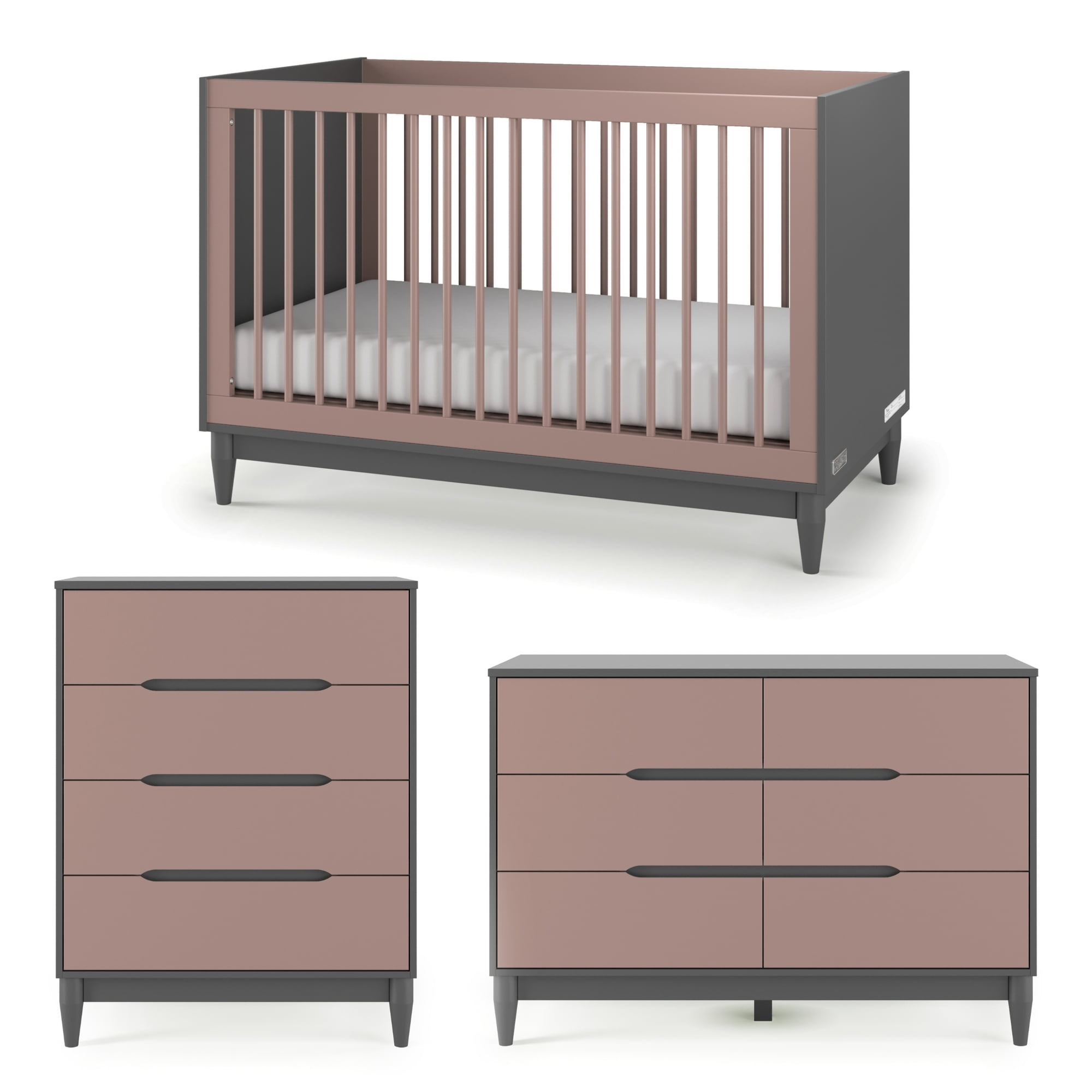 Child Craft Wynwood Nursery Set, 3-Piece, Includes 3-in-1 Convertible ...