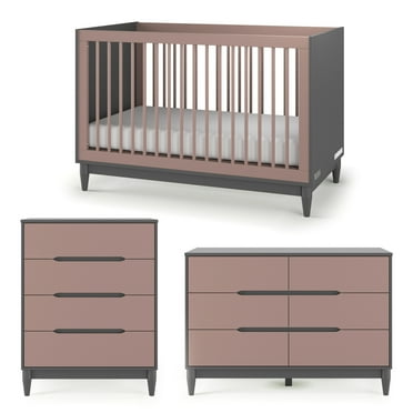 Baby Cache Montana Traditional Wood 4-in-1 Convertible Crib in Espresso ...