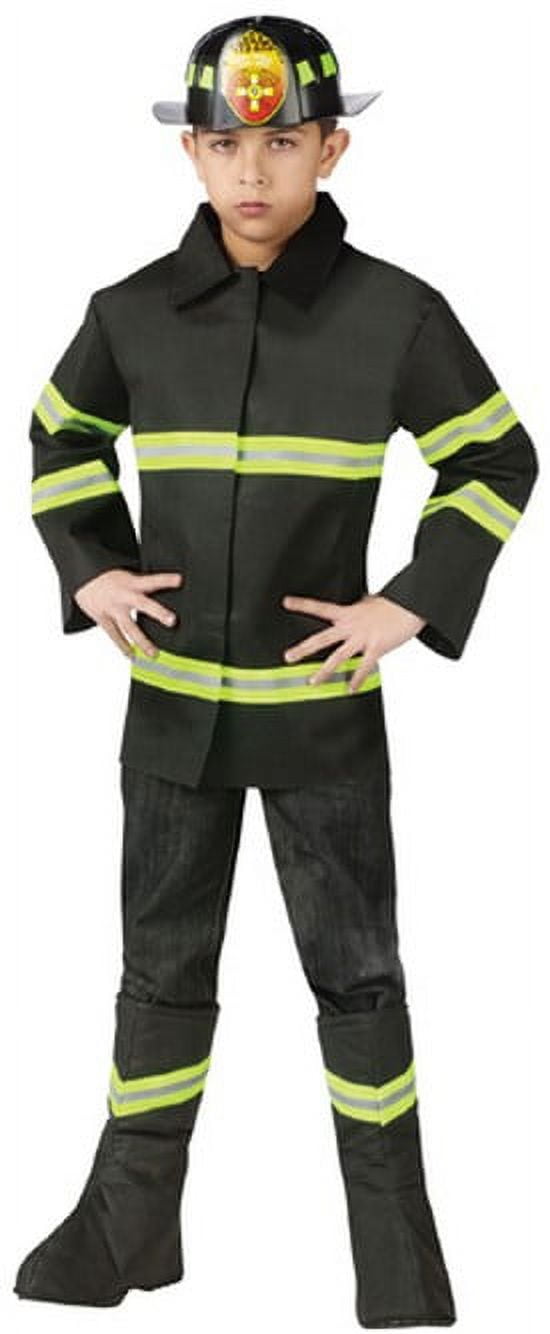Child Fire Chief Costume Boys Fireman Costume by Funworld - Walmart.com