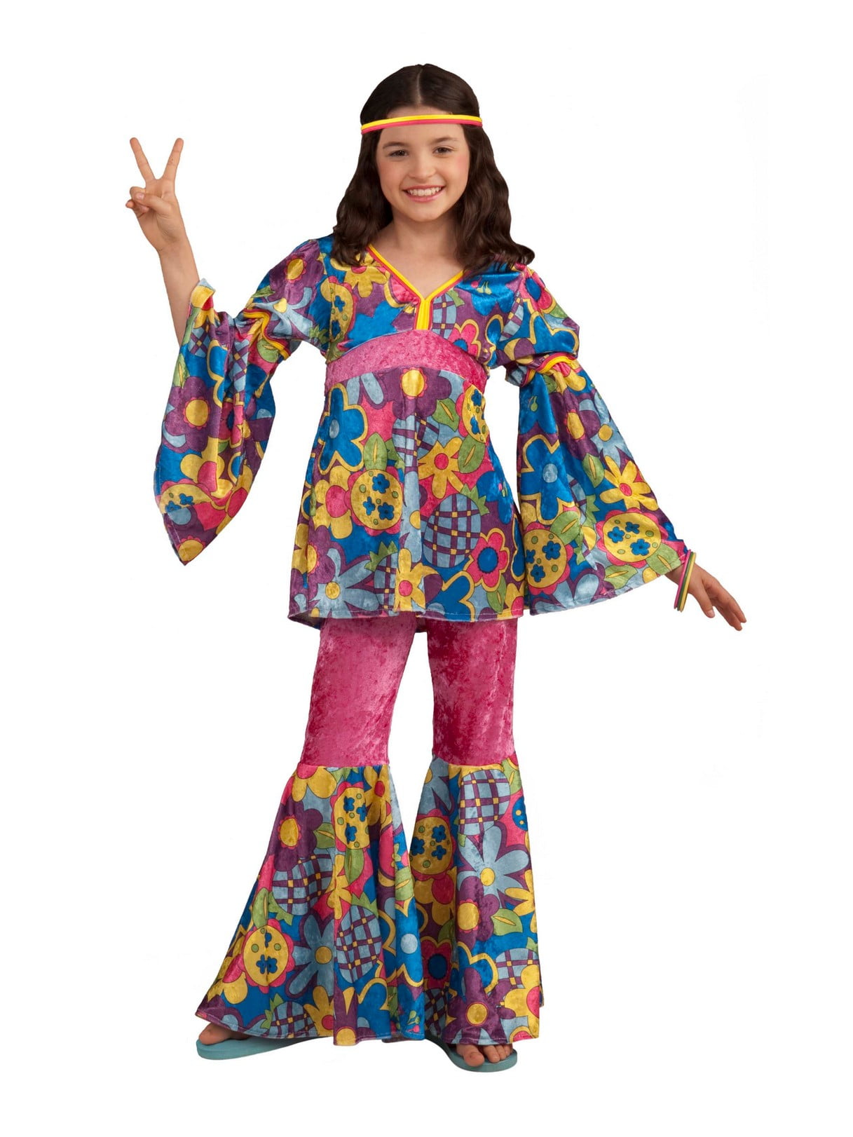 Child Flower Power Costume - Walmart.com