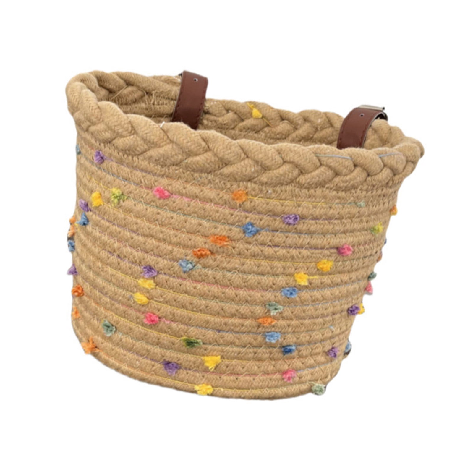 Child Friendly Bike Basket Reinforced Weaving Craft Toy Perfect For ...