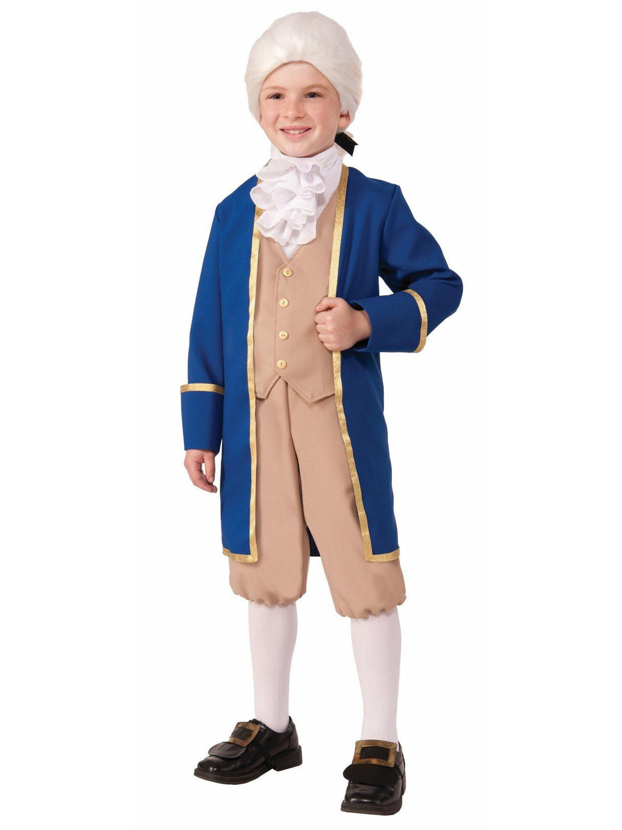 Child George Washington Costume - Walmart.com