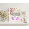 Child Gift To Mom Print Child Handprint Mother Appreciation Print ...