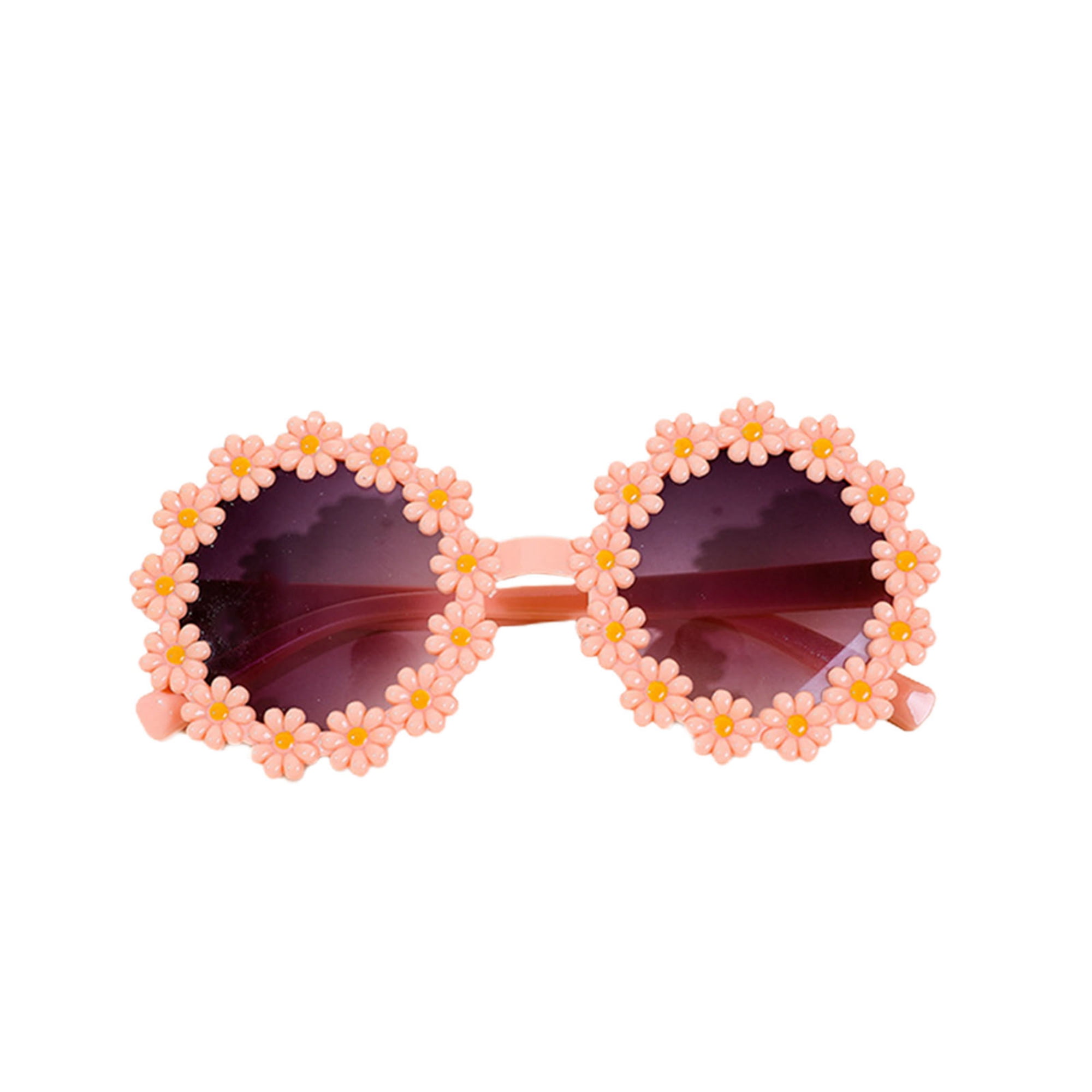 Child Girls Sunglasses, Sweet Flowers Summer Outdoor Travel Glasses ...