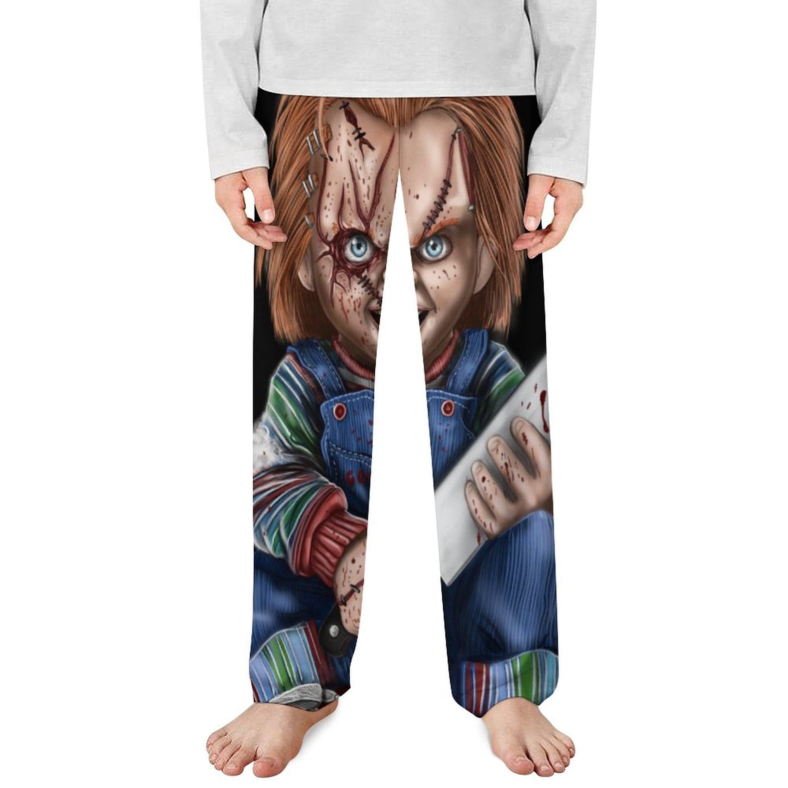Child Horror Seed Of Chucky Comfy Pajamas For Kids Cozy Lounge Straight ...