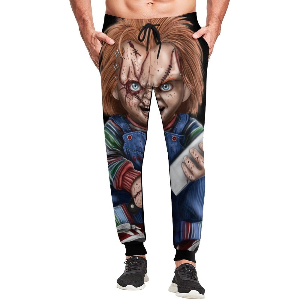 Child Horror Seed Of Chucky Mens Sweatpants Joggers Pants Trousers 3D ...