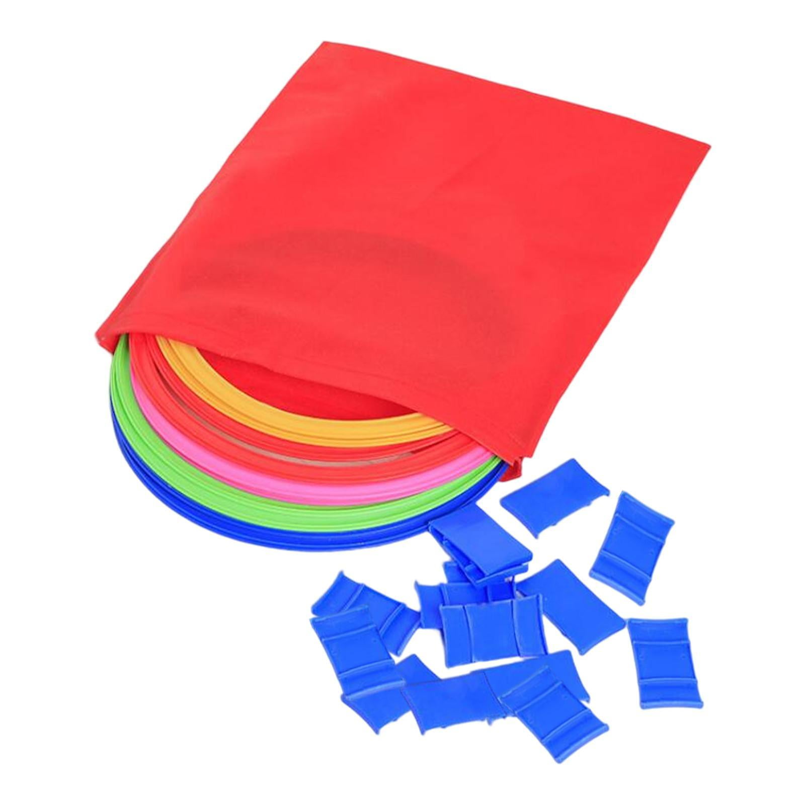 Child Jumping Rings Set With 10 Hoops And 15 Connectors For Outdoor ...