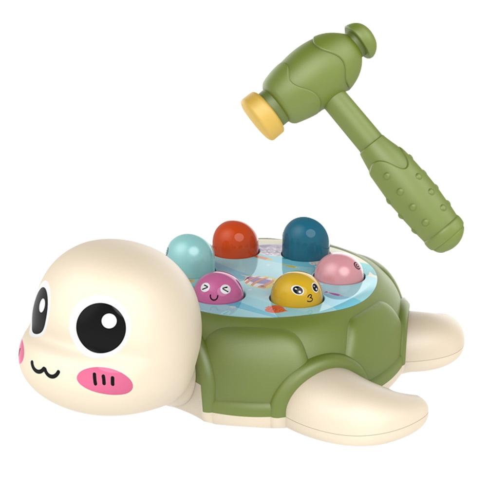 Child Knock Toy, Funny Turtle Knocking the Mole Toy Cartoon Knocking ...