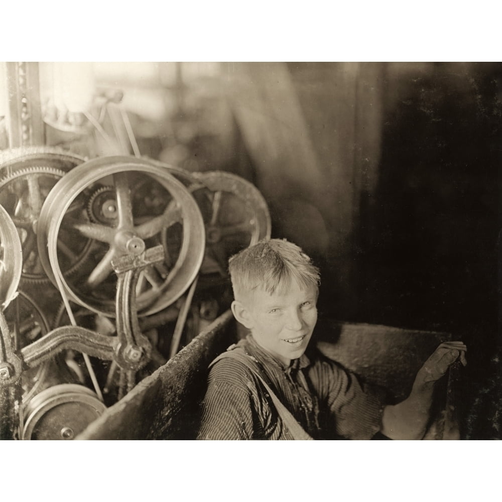 Child Labor 1909. None Of The Young Spinners In The Quidwick Co. Mill ...