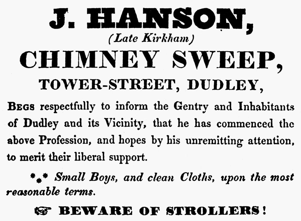 Child Labor Handbill. Nenglish Handbill Early 19Th Century Introducing ...