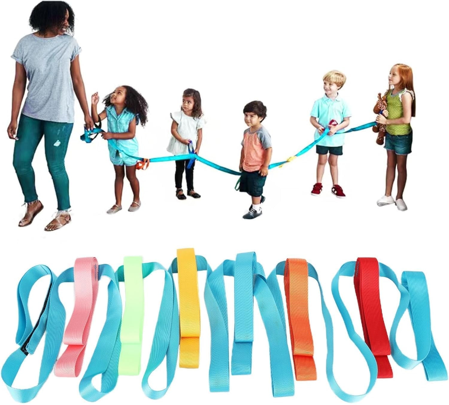 Child Leashes for Kids 2 to 12, Walking Rope for Preschool, Anti‑Lost ...