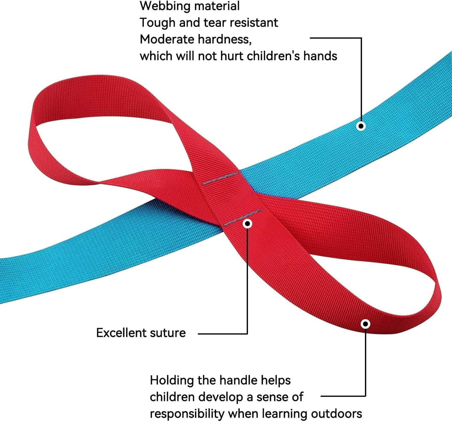 Child Leashes for Kids 2 to 12, Walking Rope for Preschool, Anti‑Lost ...