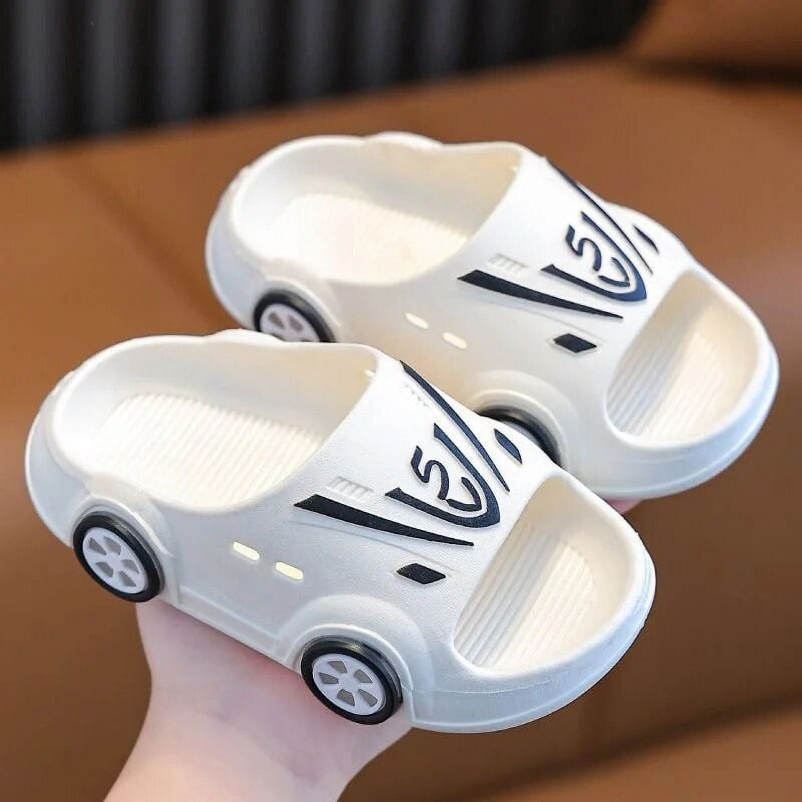 Child Luminous Slippers Car Shape Boys Girls Fashion Cute Shoes ...