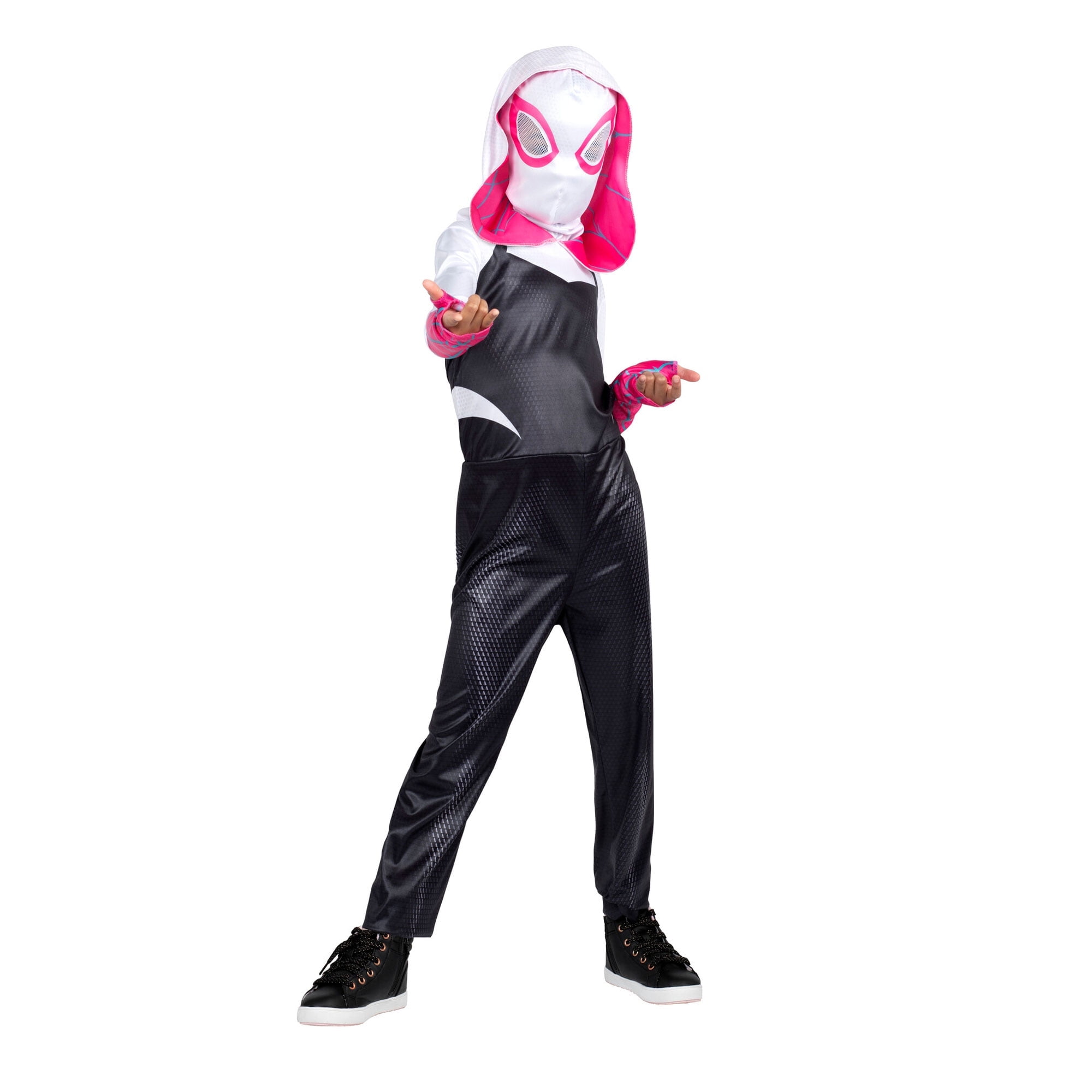MARVEL Kids Spider-Gwen Costume for Party Cosplay - Walmart.com