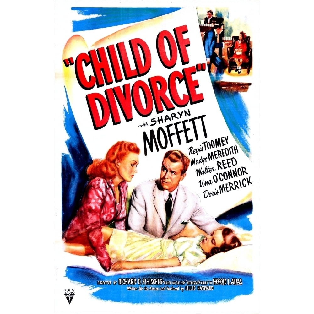 Child Of Divorce U Movie Poster Masterprint - Walmart.com