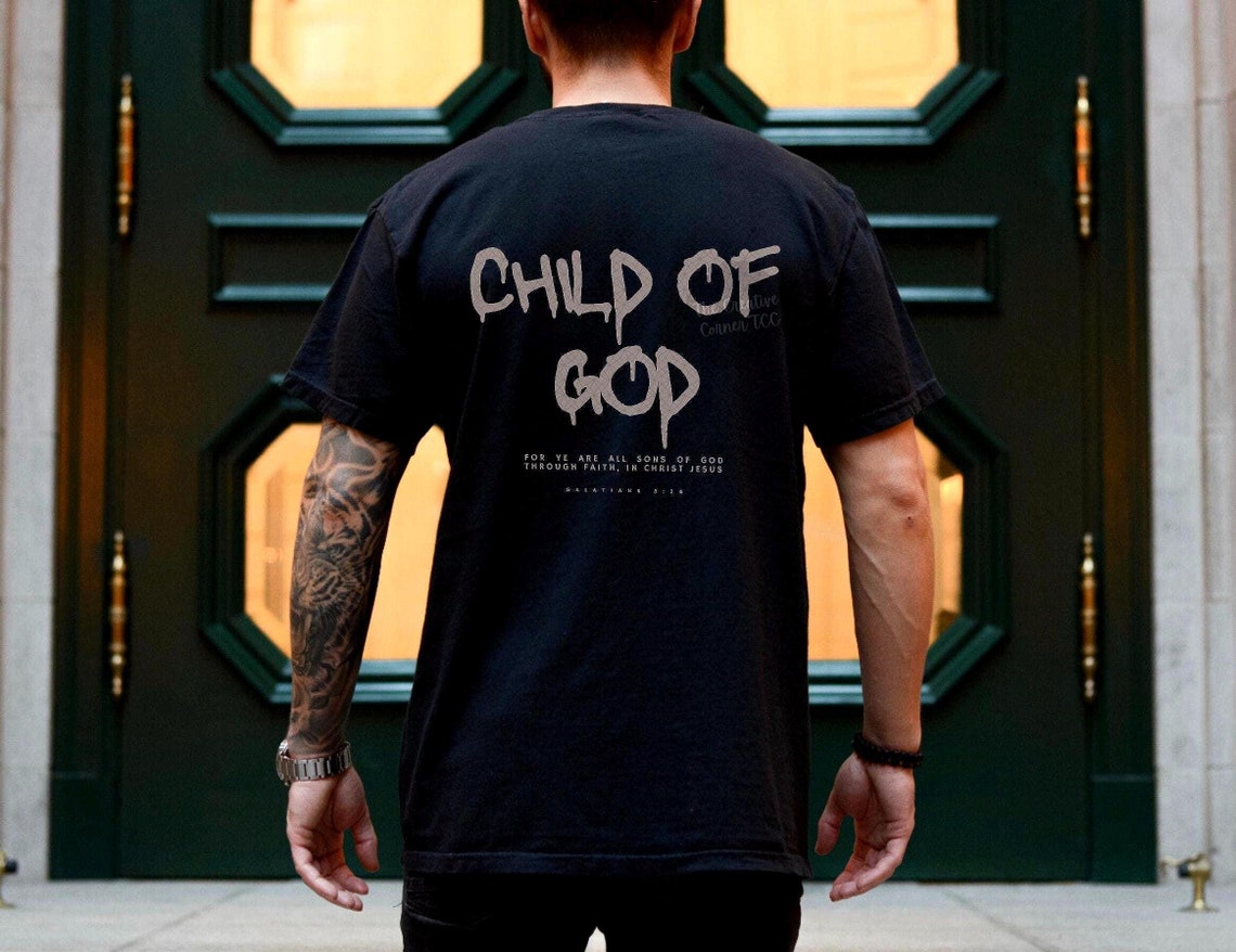 Child Of God Shirt, Christian Shirts For Men, Faith Based Clothing ...