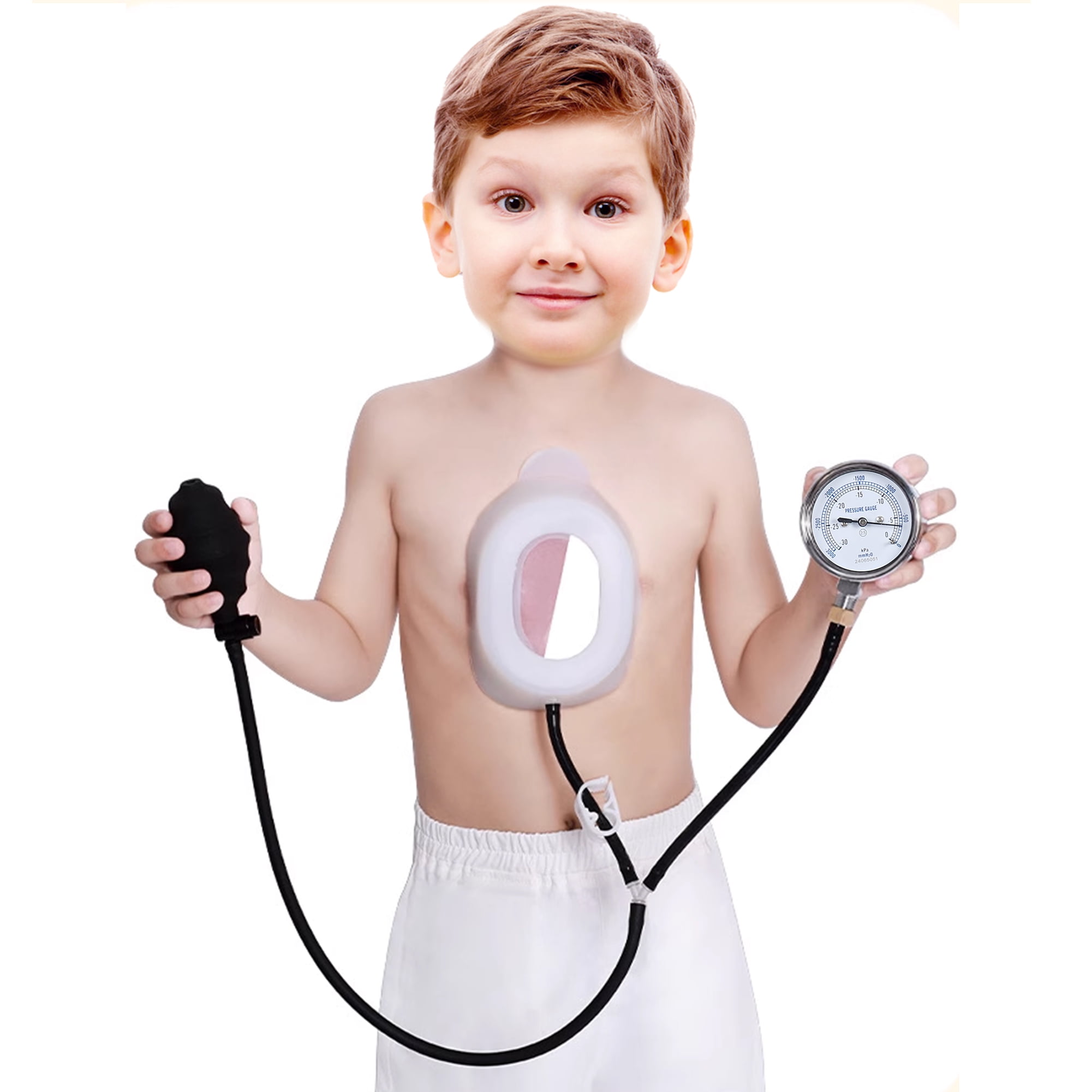 Child Pectus Excavatum Vacuum Bell -Kids Pectus Excavatum Orthosis Brace,Physical Correction ...