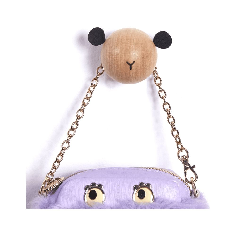 Child Peg Hooks Natural Wooden Wall Mounted Hook Handmade Craft Single ...