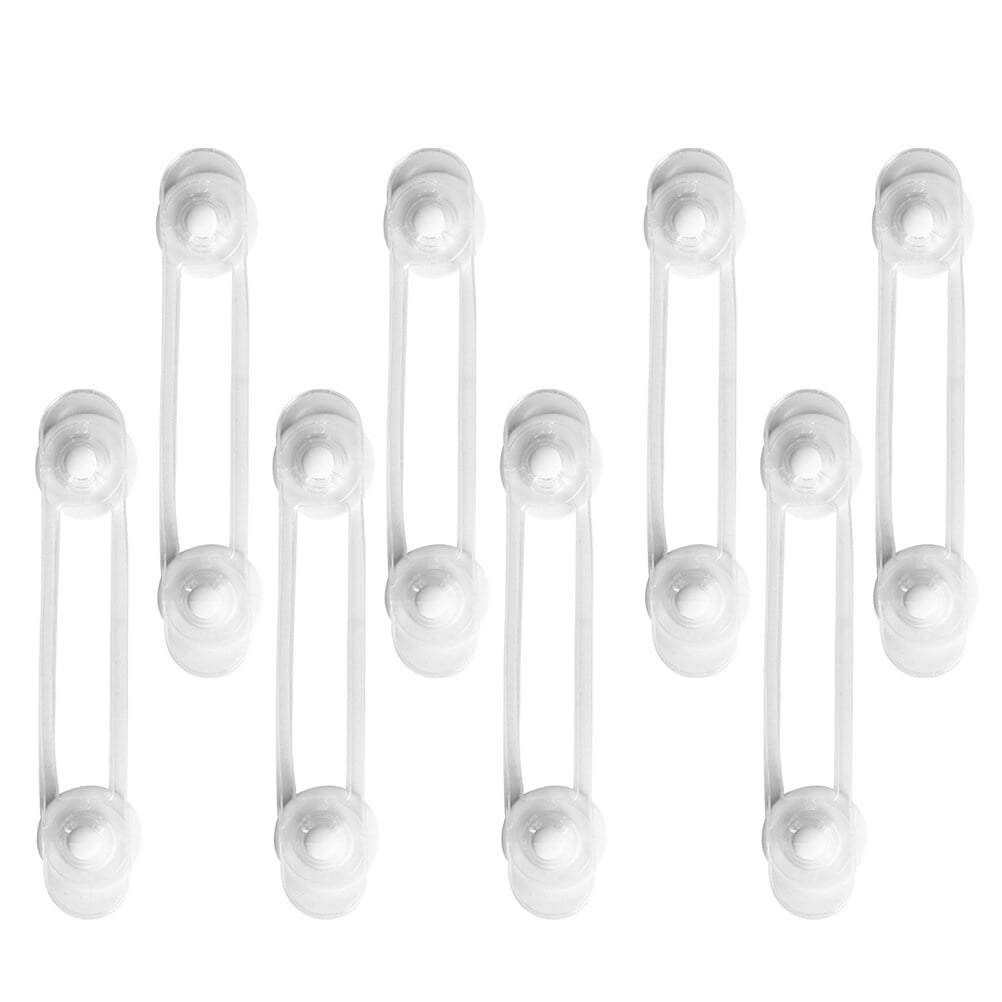 Child Proof Belt Locks,8 Pcs Transparent Baby Safety Locks Multipurpose ...