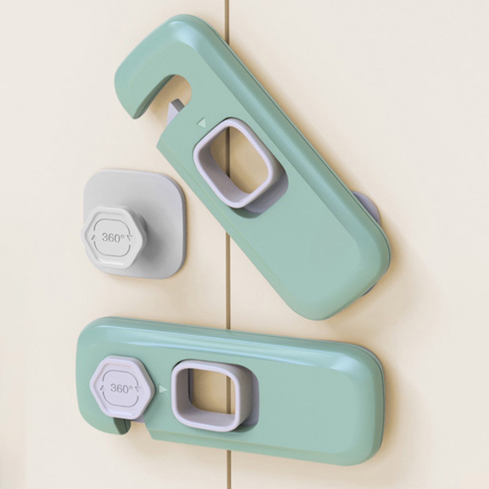 Travelwant 2Pcs/Set Cabinet Locks - Child Safety Locks- Baby Safety ...