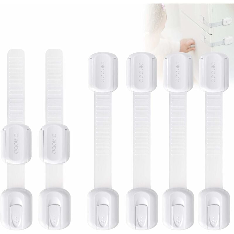 Child-Proof Miracle Locks, Flexible Strap Design Ensuring Safety For ...