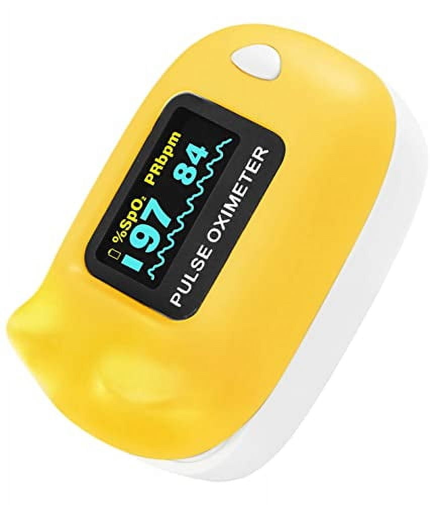 Child Pulse Oximeter Blood Oxygen Saturation Monitor, Neck/wrist Cord ...
