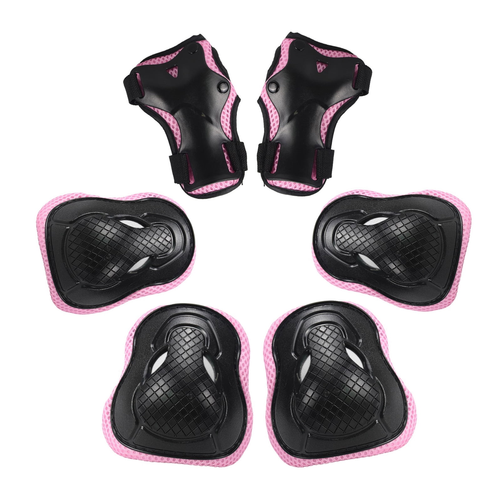 Child Roller Skating Protective Gear Set Adjustable Skating Knee Elbow ...