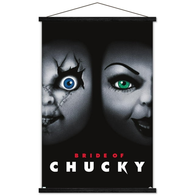 Child'S Play: Bride Of Chucky - One Sheet Wall Poster with Magnetic ...
