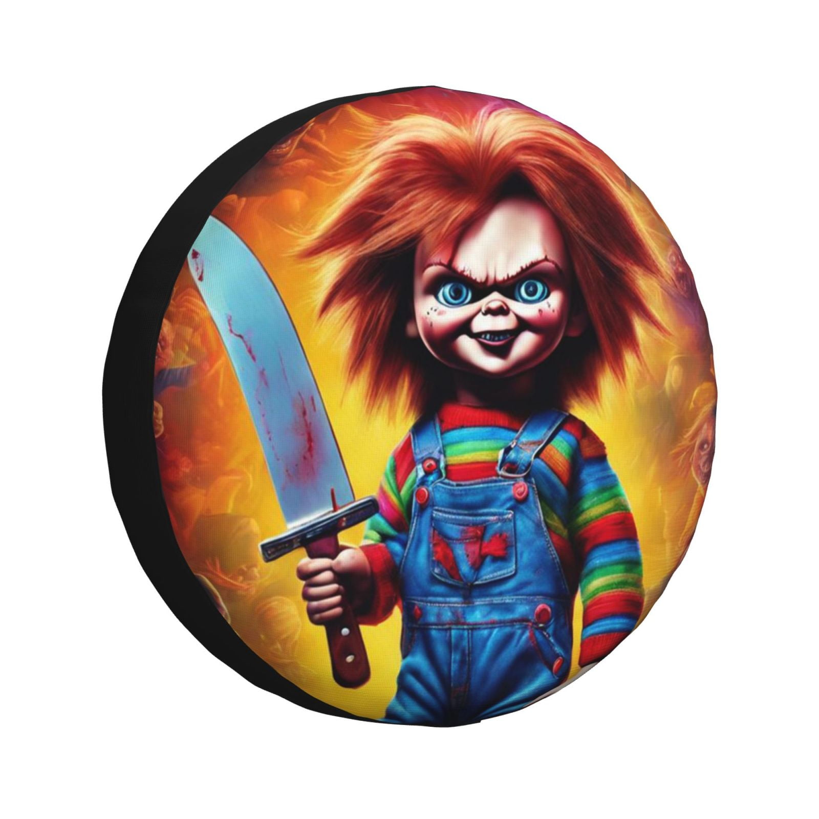 Child'S Play Chucky Tire Cover Printed Spare Tire Wheel Cover ...