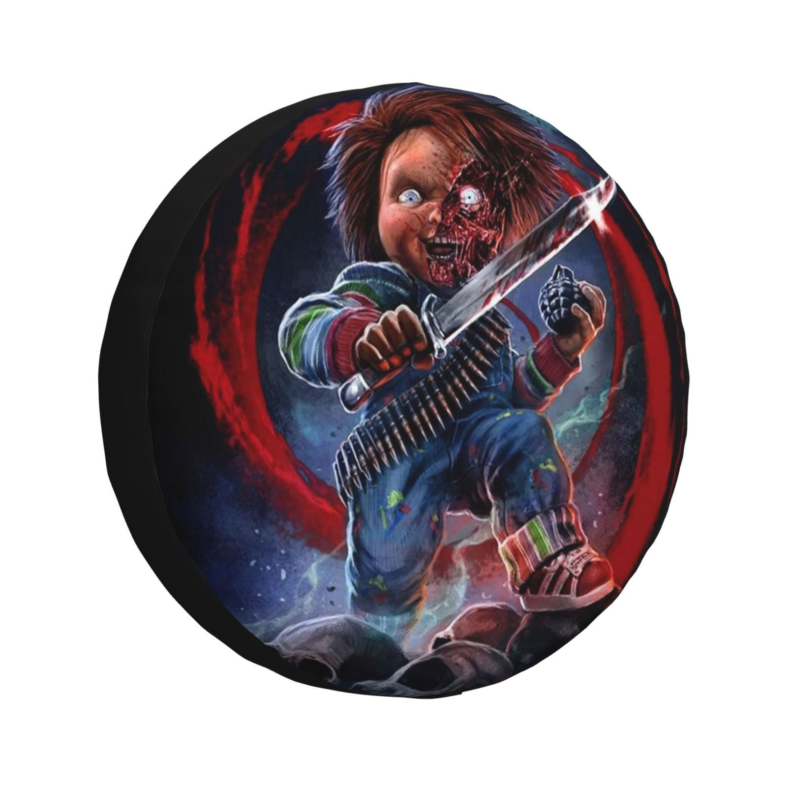 Child'S Play Chucky Tire Cover Printed Spare Tire Wheel Cover ...