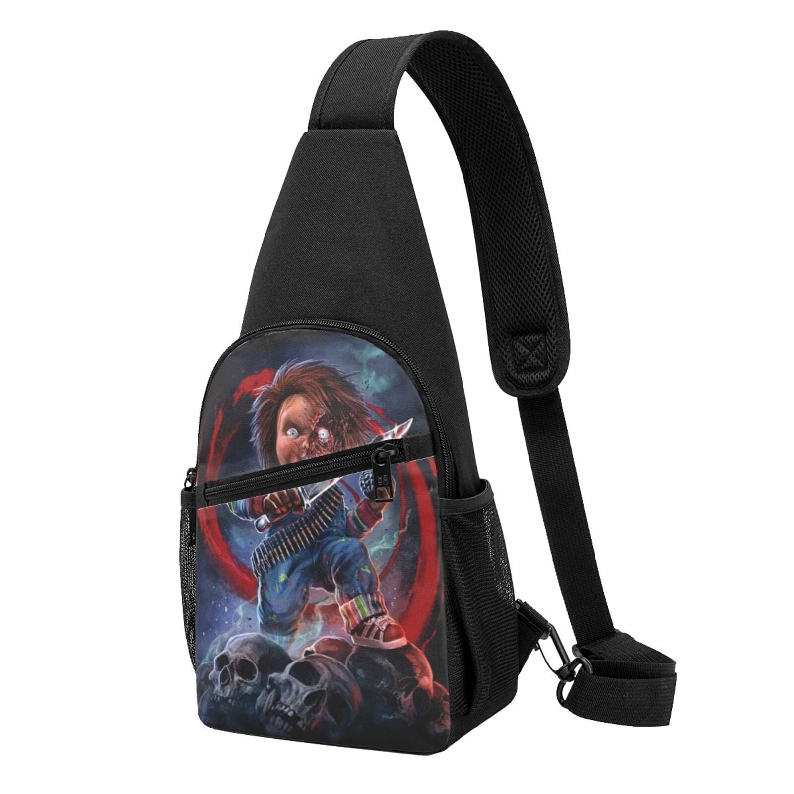 Chucky Unisex Sling Bag Casual Shoulder Chest Bag For Men Women Travel ...