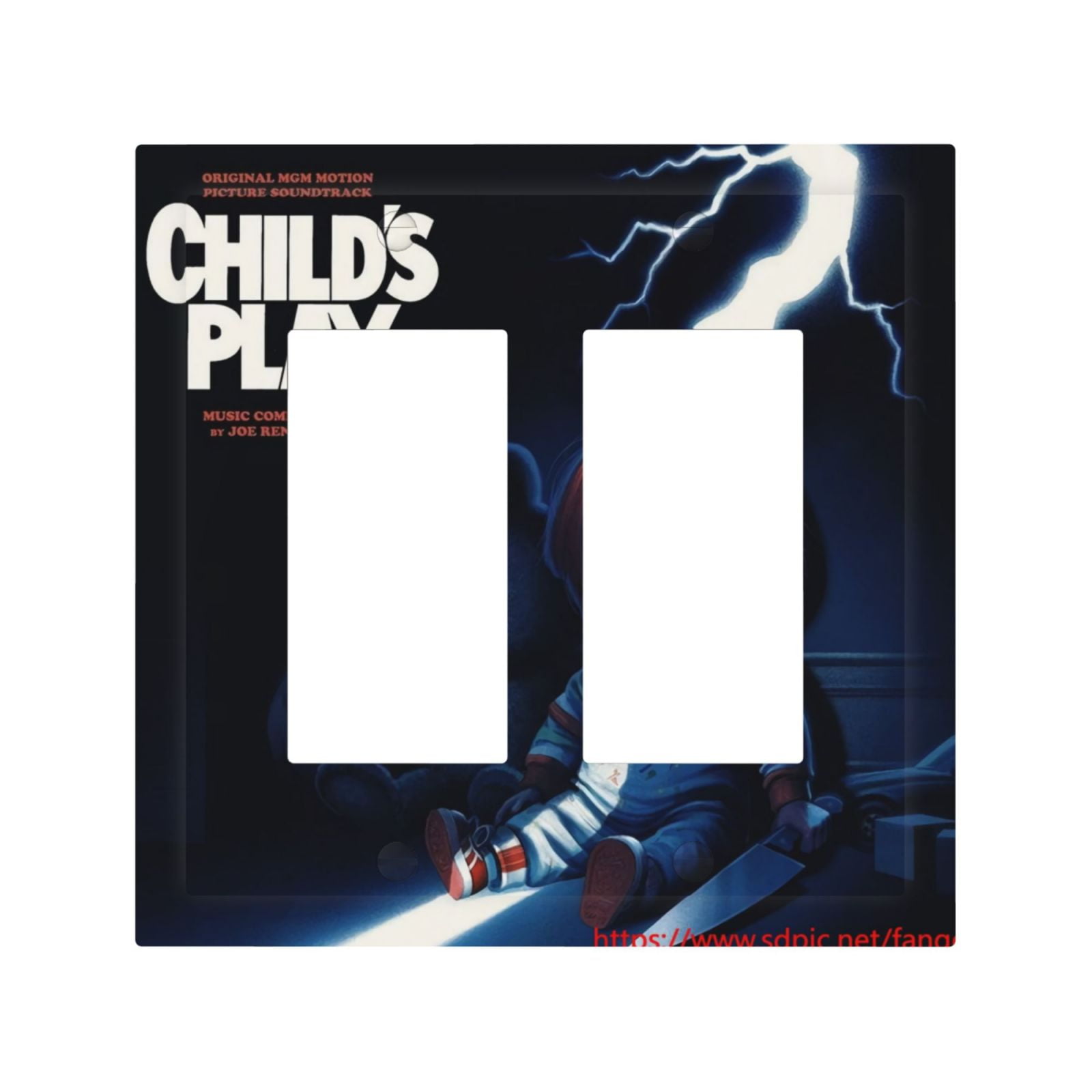 Child'S Play Modern Two-Way Toggle Switch Panel，Made Of Pc，Dustproof ...