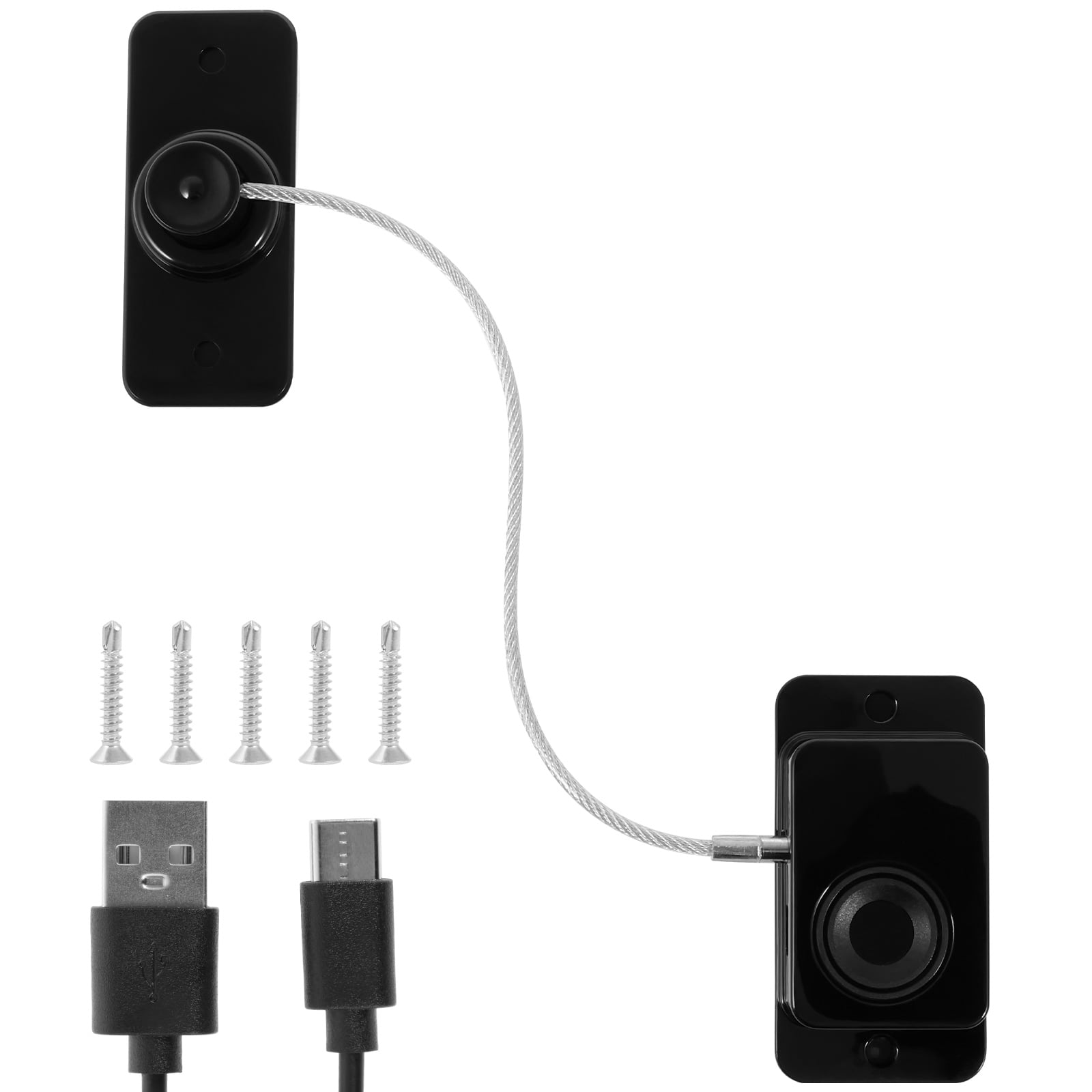 Child Safety Lock Intelligent Fingerprint Cabinet Lock Easy to Install ...