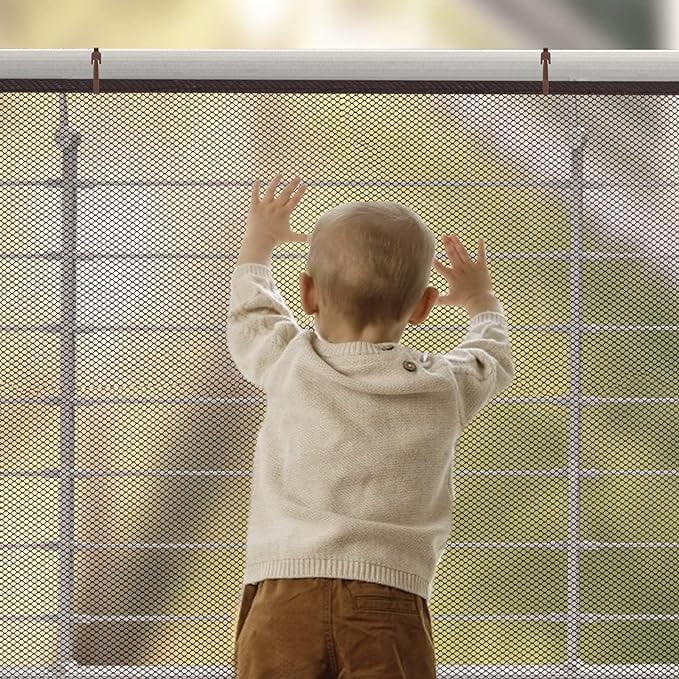 Child Safety Net, Durable Banister Guard for Baby Safety Stairs Railing ...