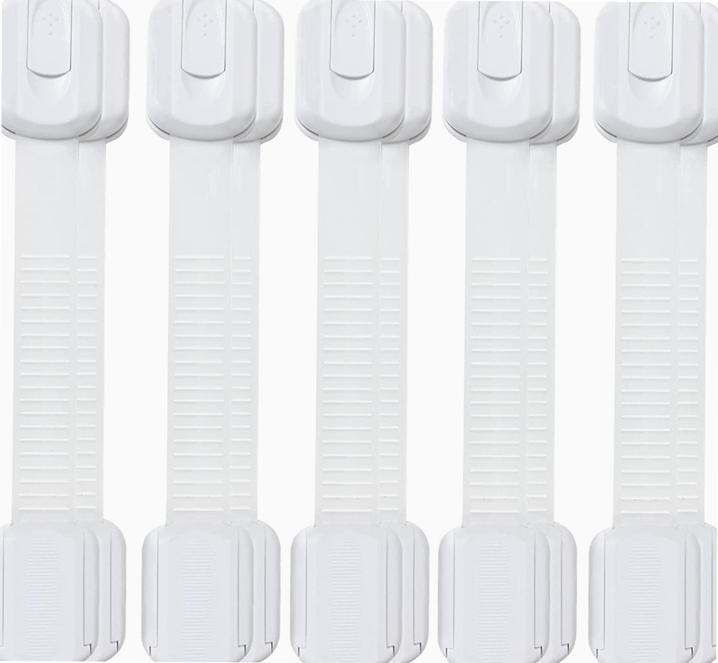 Child Safety Strap Locks (10 Pack) Baby Proofing Cabinet Strap ...
