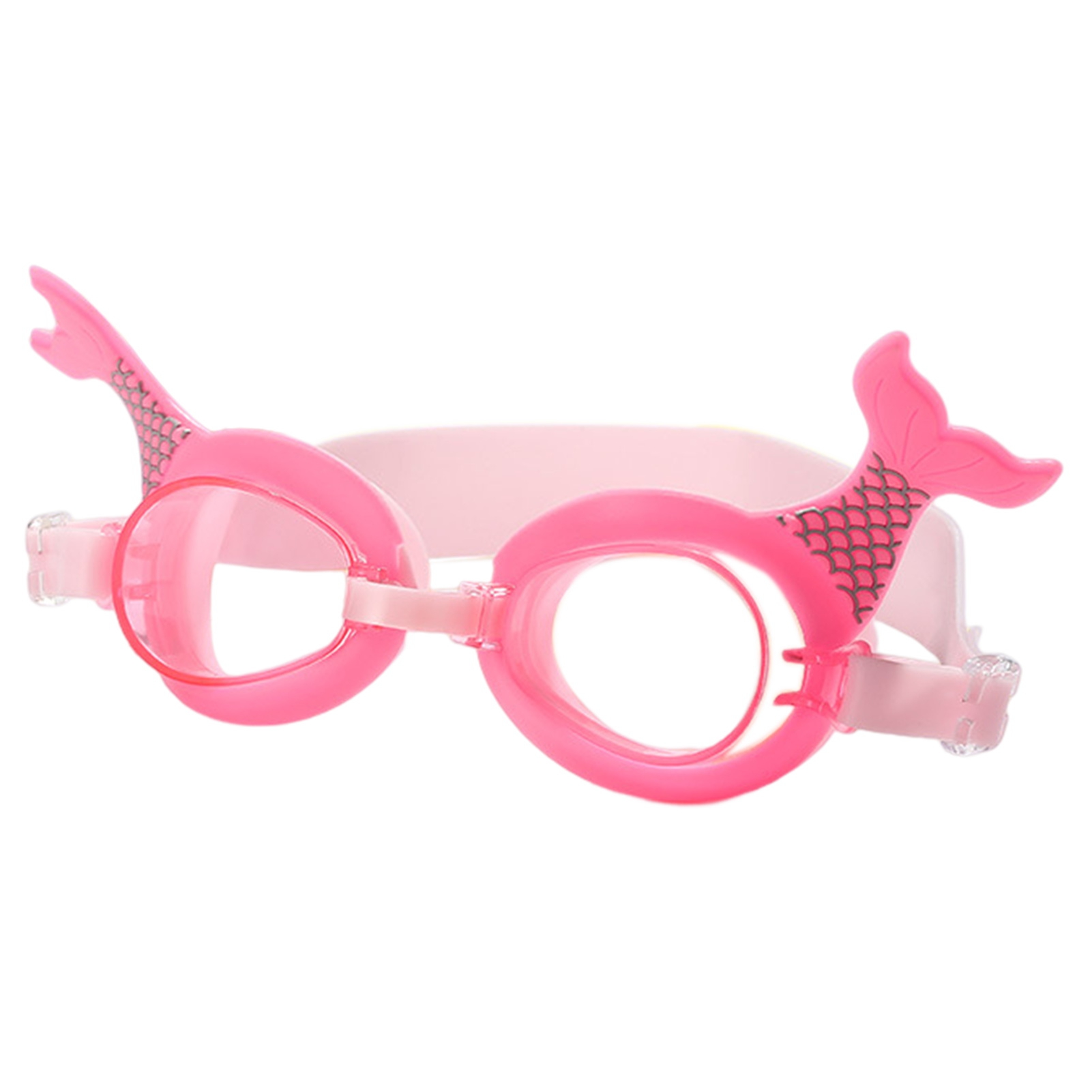 Child Swim Goggles Adjustable Strap High Clarity PC Lens Waterproof ...