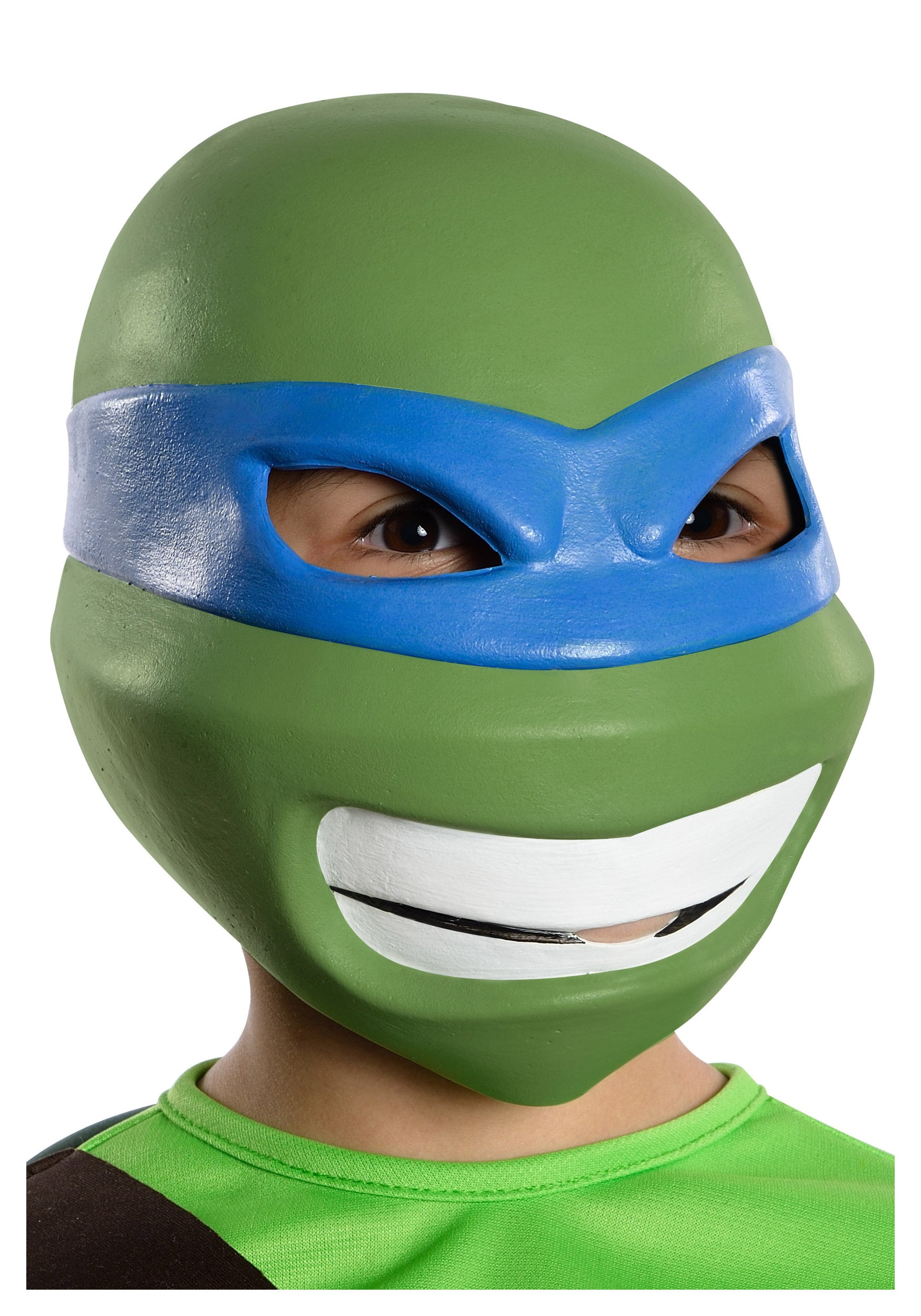 Kids Child Teenage Mutant Ninja Turtles Leonardo 3/4 Vinyl Mask - Walmart.com