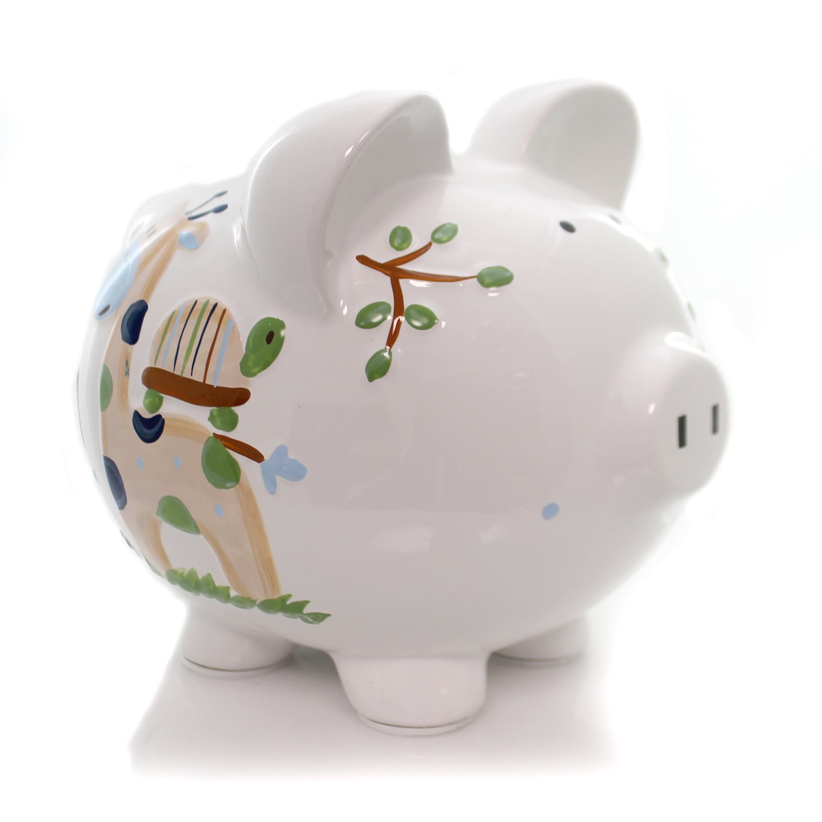 Child To Cherish Blue Tropical Punch Piggy - One Piggy Bank 7.75 Inch ...