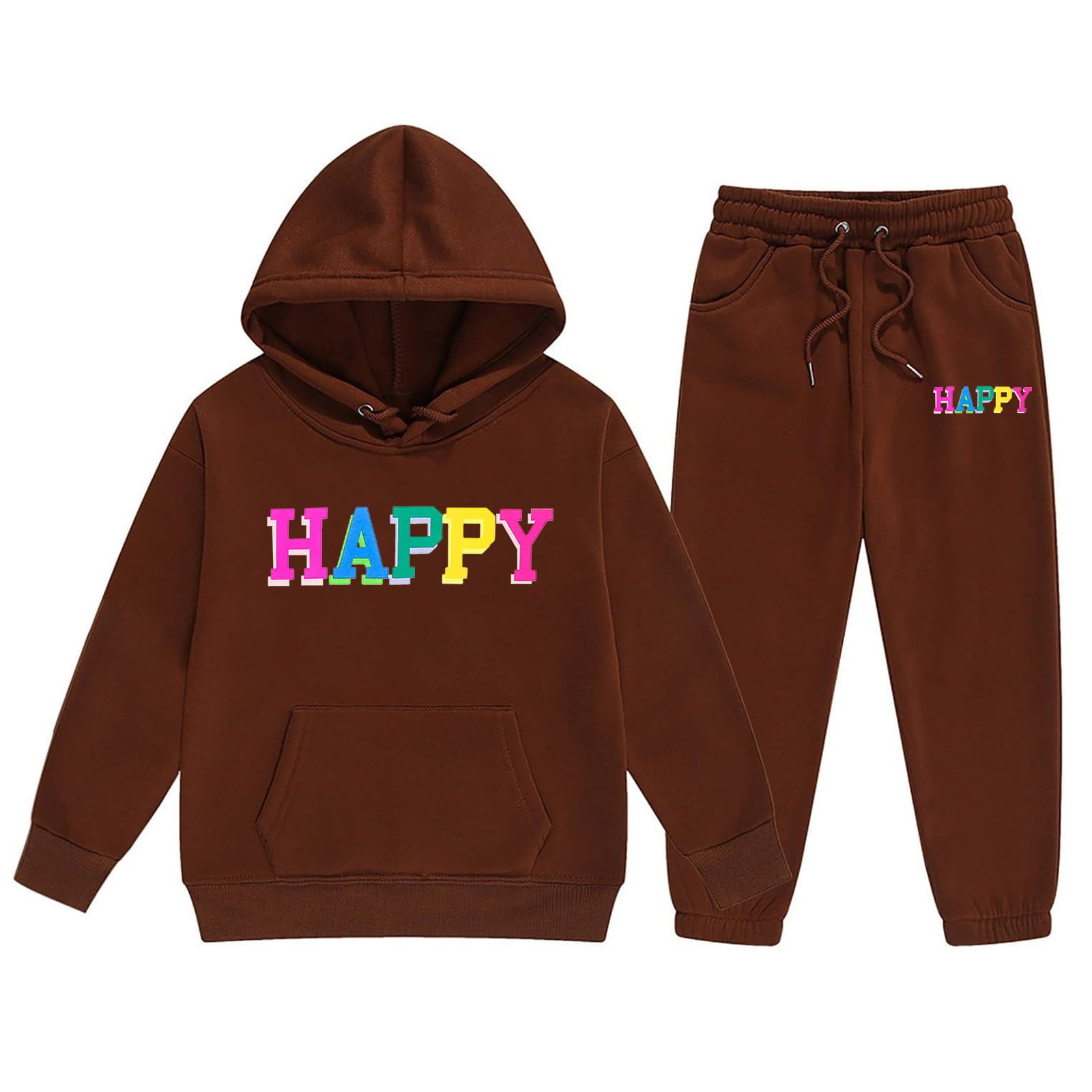 Child Toddler Boys Girls 2 Pieces Sweatsuits Ocean Graphic Pullover ...