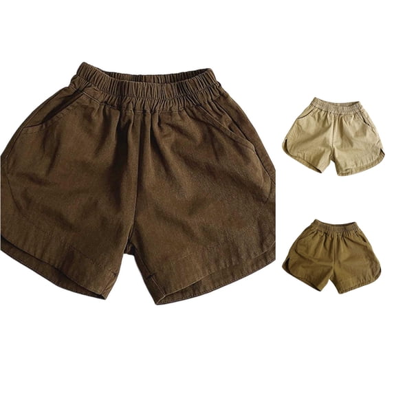 Child Toddler Boys Girls Elastico Pants Casual Summer Holiday Solid ...