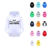 Child Toddler Boys Girls Halloween Long Sleeve Cartoon Prints Warm ...