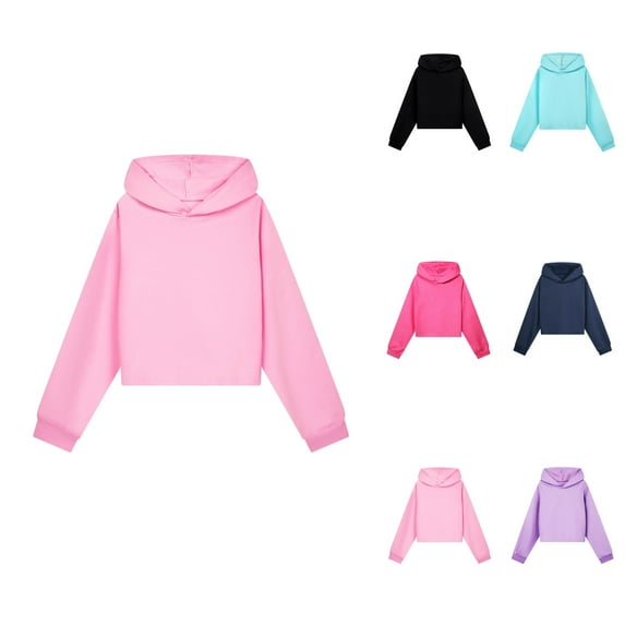 Child Toddler Boys Girls Long Sleeve Prints Warm Hoodie Pullover Tops ...