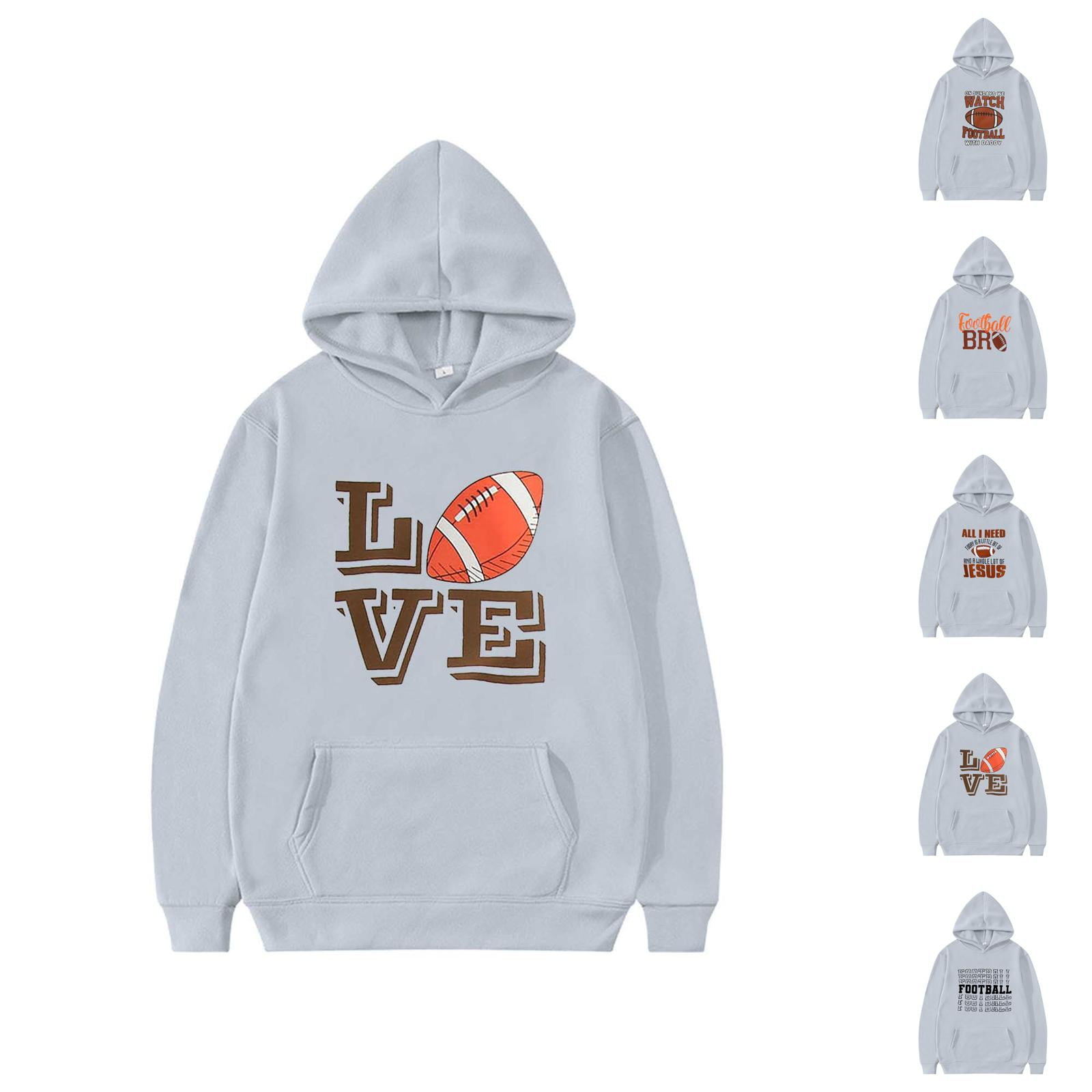 Child Toddler Boys Girls Long Sleeve Rugby Football Letter Prints Warm ...