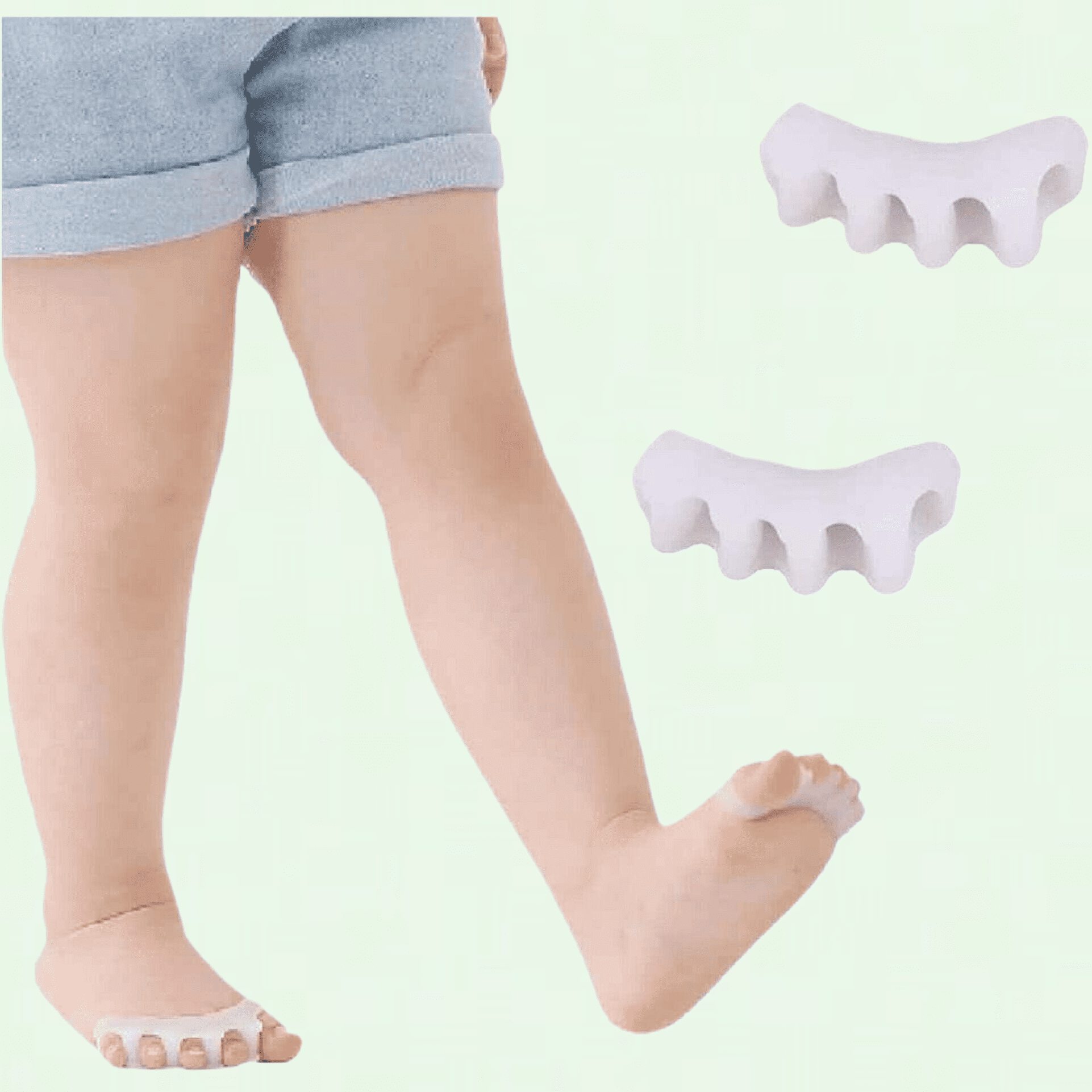 Child Toe Separator Gel, Bunion Corrector for Overlapping Toes, Hammar ...