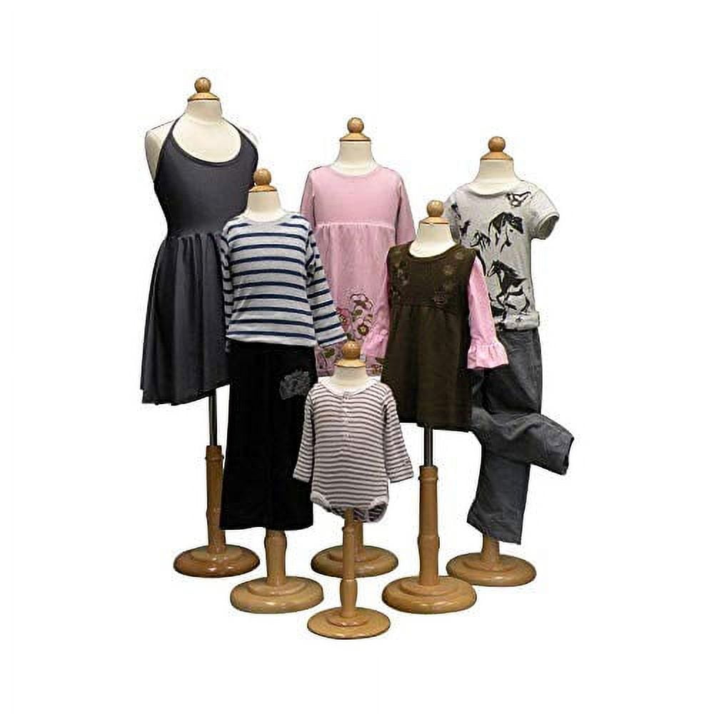 Child Unisex Kids Half Body Pinnable Dress Form Infant 6 Month Old ...